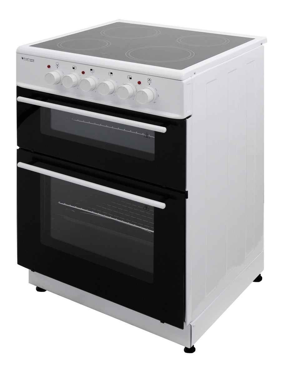 BlueFlame KCF 2200.60 SMF 60 cm VitroCeramic Freestanding Electric ...