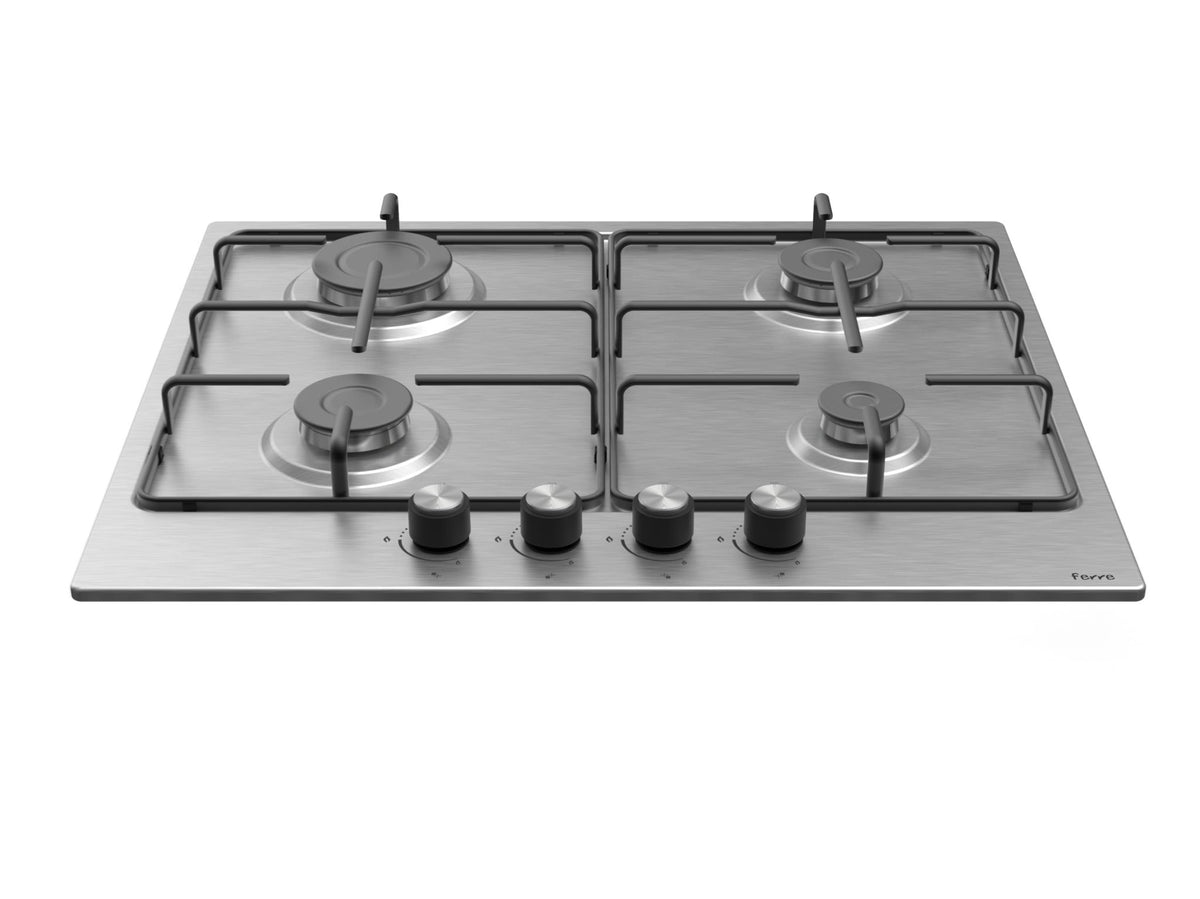 Ferre 50cm Pyramid Cooker Hood & 60cm Built-in Gas Hob Pack